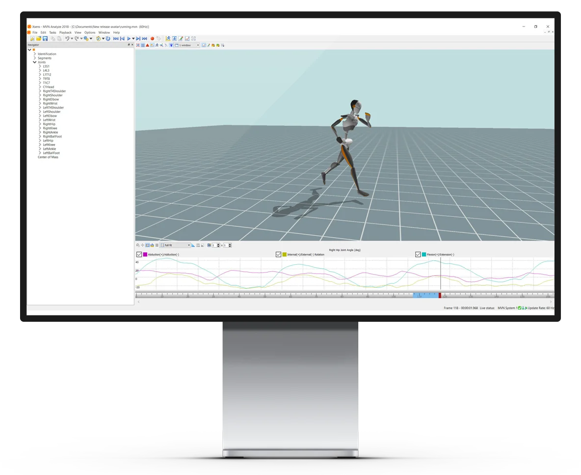 sense4motion • Xsens Türkiye Distributor • MVN Analyze